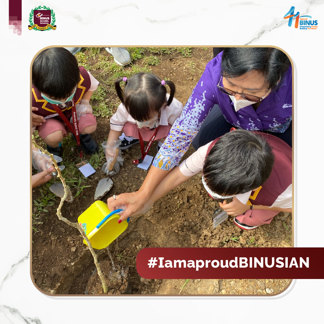 BINUS SCHOOL Semarang | Resmikan Gedung Sekolah dengan Tanam Pohon ...