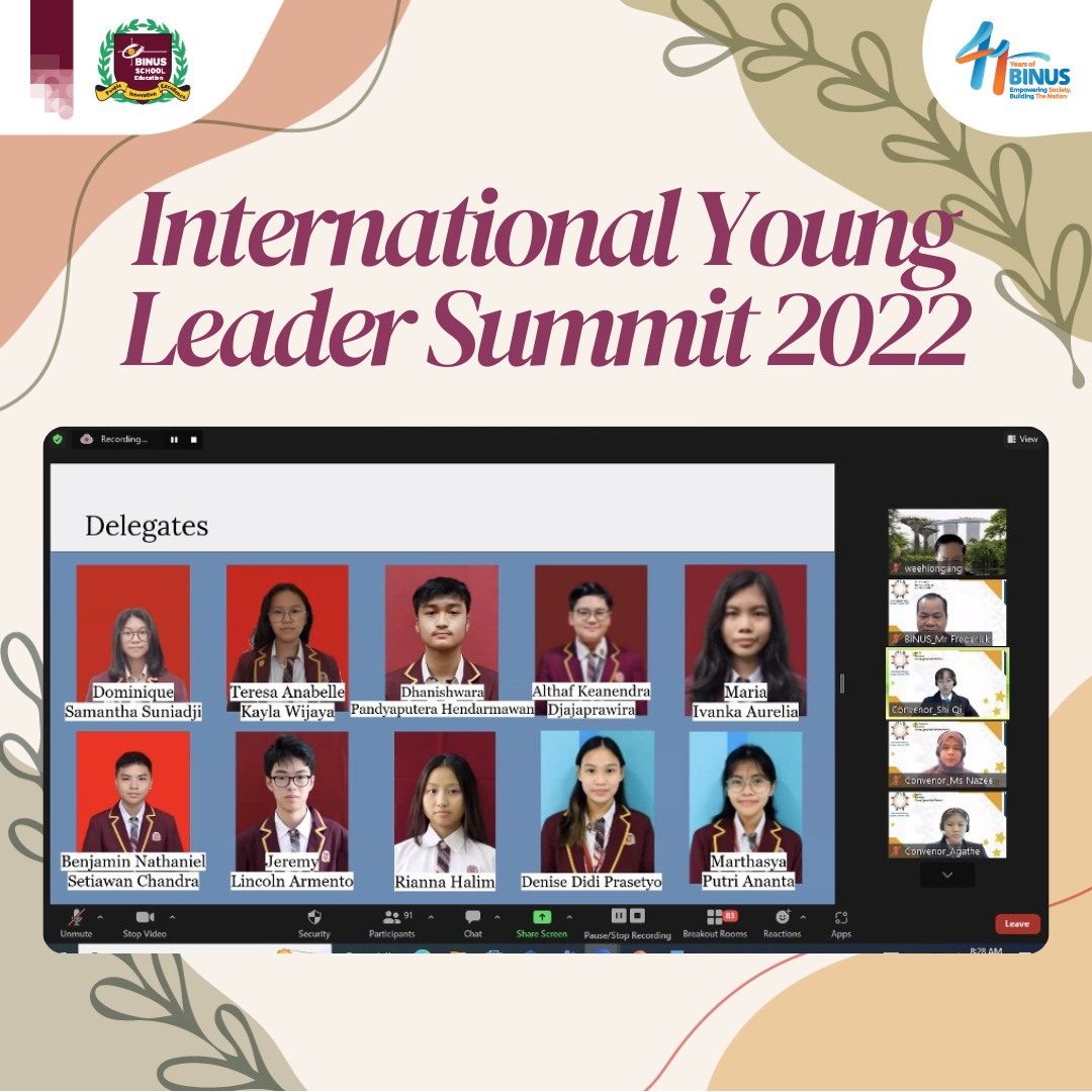 Binus School Semarang International Young Leaders Summit Binus